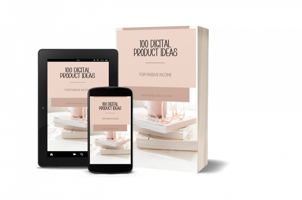 100 Profitable Digital Product Ideas - Create A Blog Easy